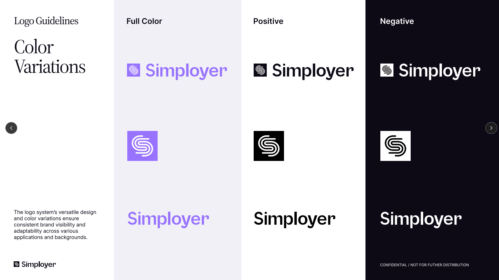 Simployer brand guidelines